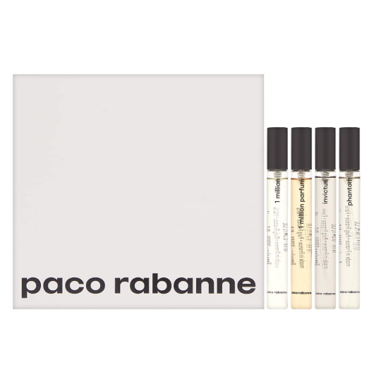 Paco Rabanne Discovery Set 10ml Phantom+Invictus+1 Million Parfum+1 Mi